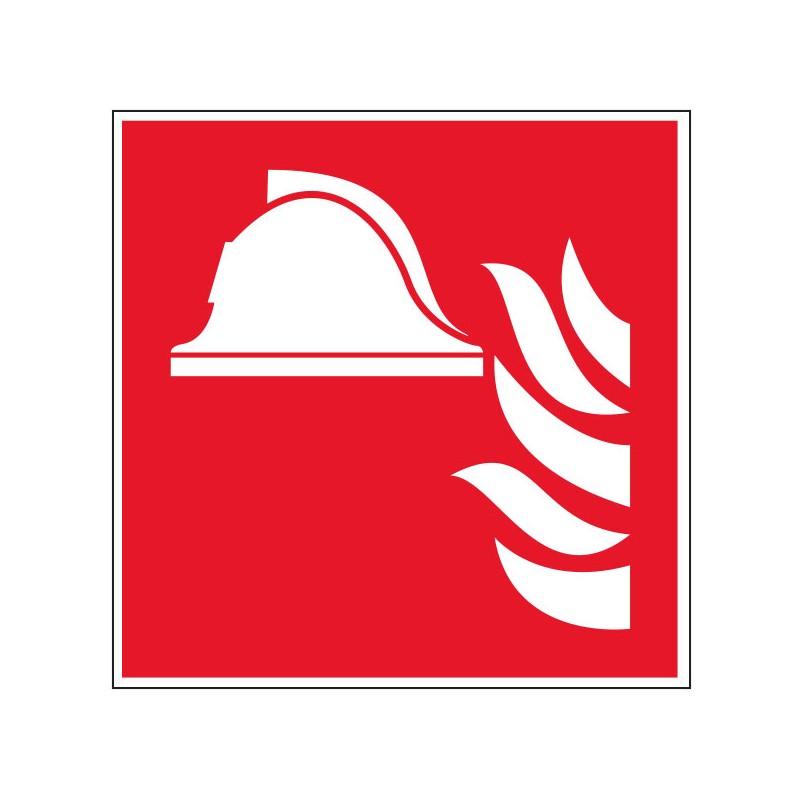 Pictogramme incendie Ensemble d'équipement de lutte contre l'incendie ...