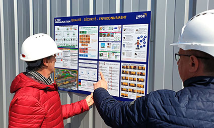Le plan d'installation de chantier, conseils et mentions obligatoires.