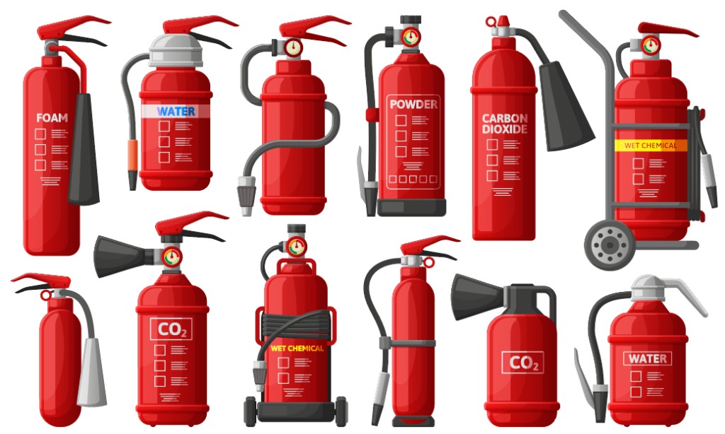 Types d’extincteurs et classes de feu : guide signalétique incendie.